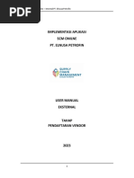 Surat Pemberitahuan Go Live SCM Online (EPN Domain Elnusa) | PDF | Bisnis