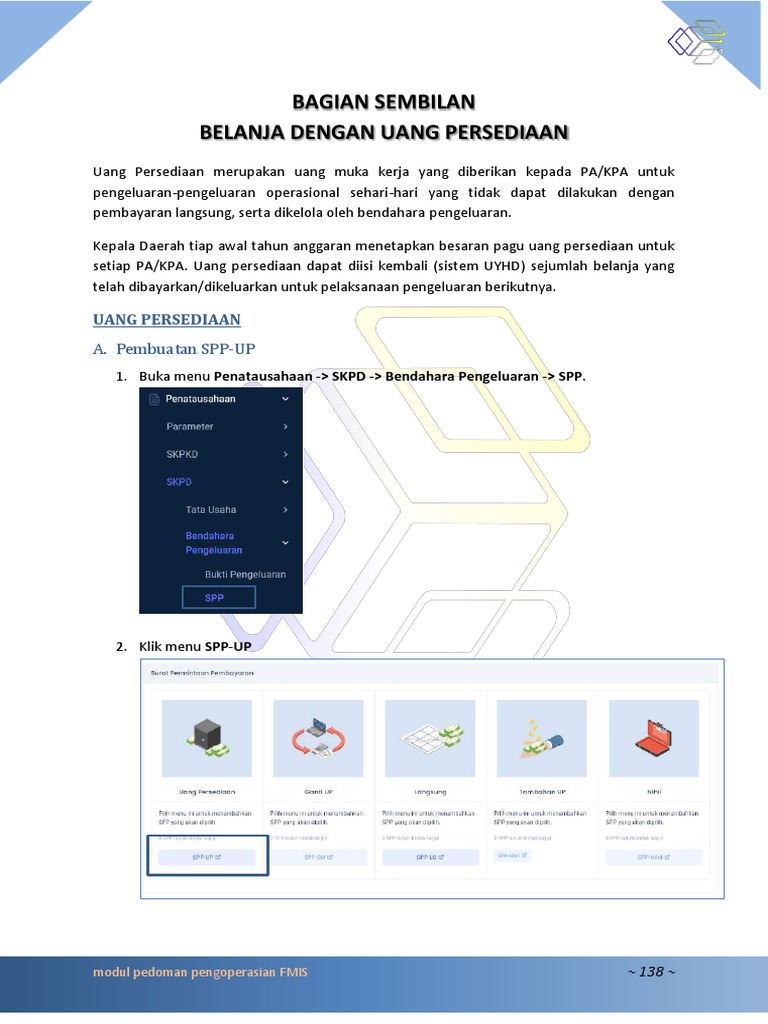 Modul Pedoman Pengoperasian FMIS | PDF
