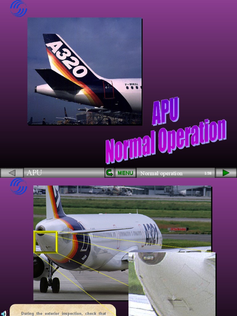 A320 APU Operation and Shutdown Guide | PDF | Transport | Vehicle ...