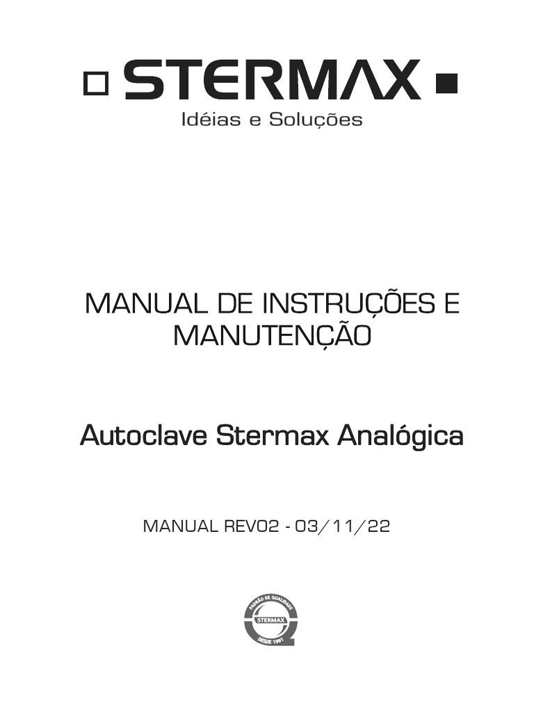 Autoclave Stermax | PDF