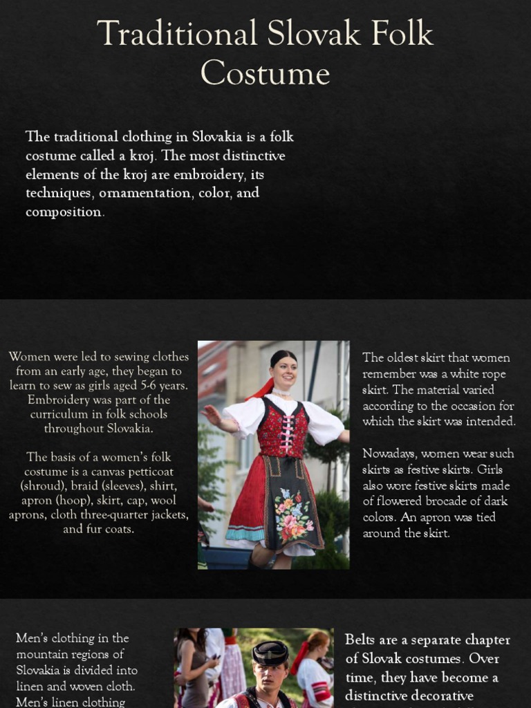 Traditional Slovak Folk Costume | PDF