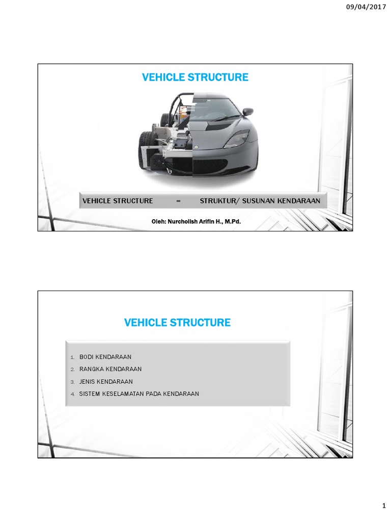 Vehicle Structure PDF | PDF