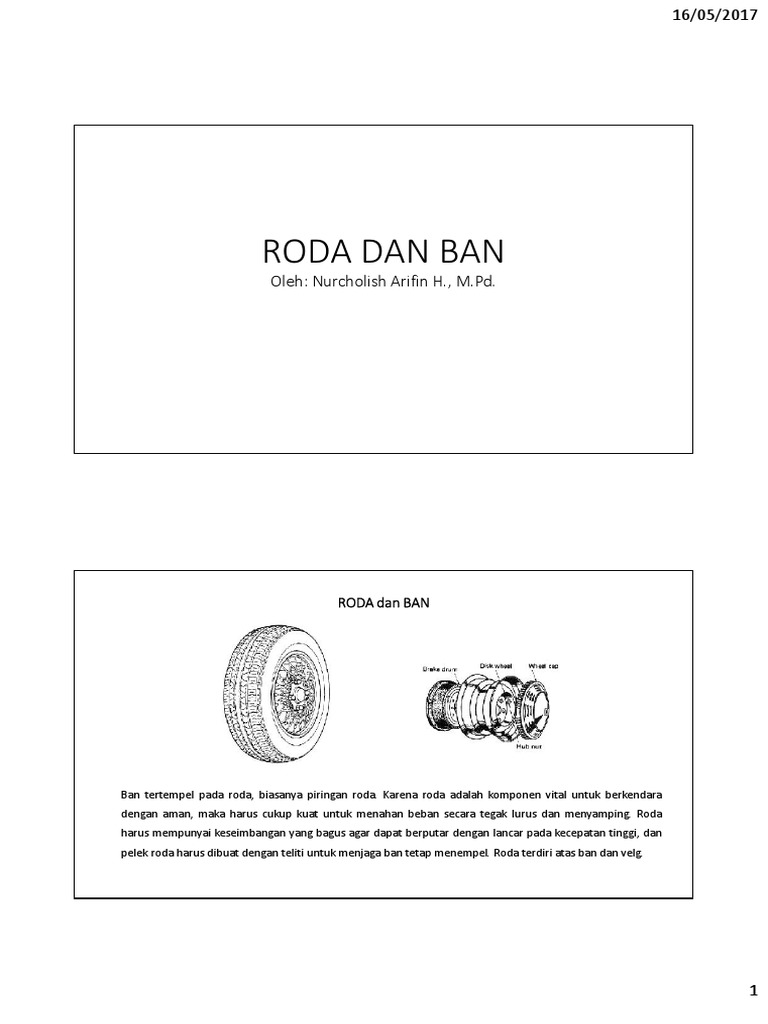 Roda Dan Ban PDF | PDF