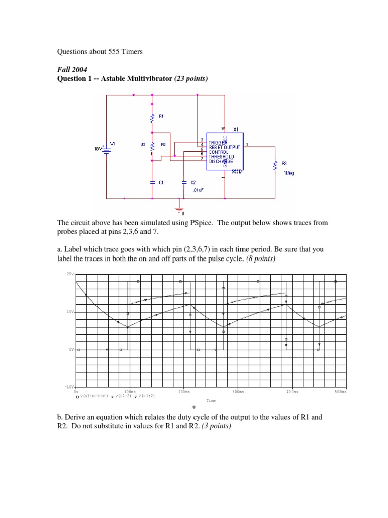 Timers Pdf Electrical Engineering Electronics