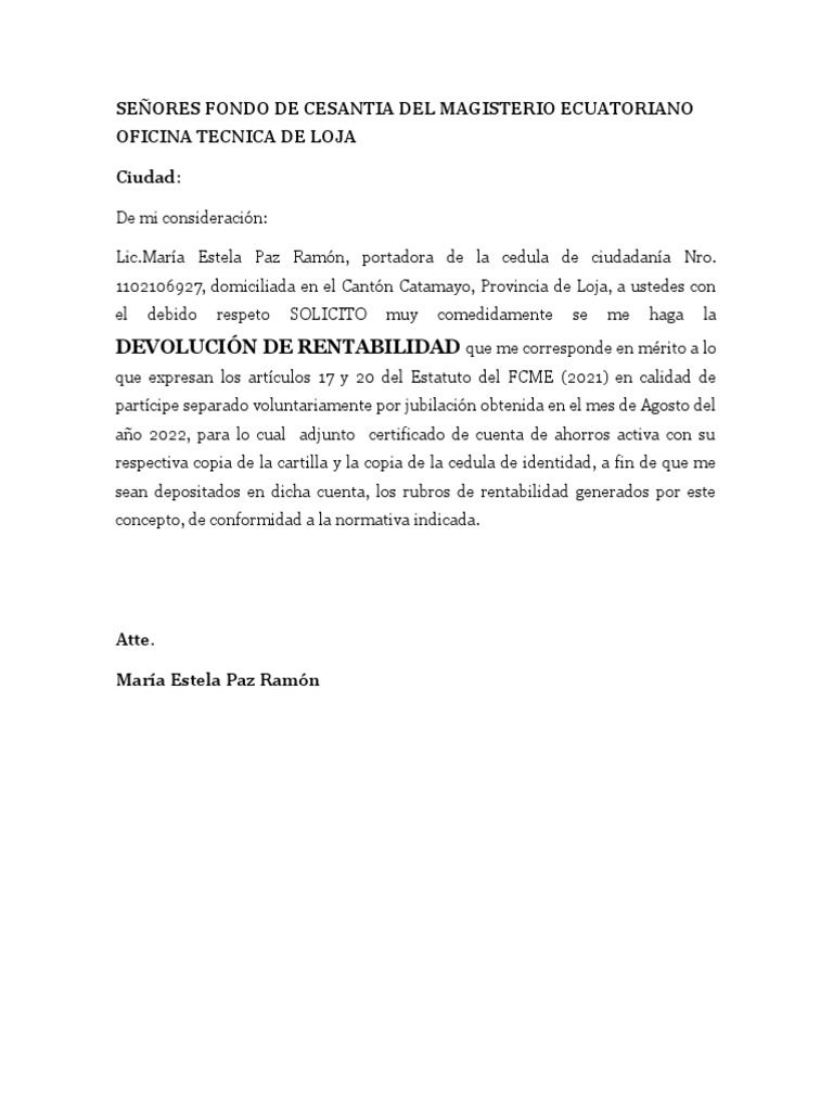 Copia de Fcme Solicitud | PDF