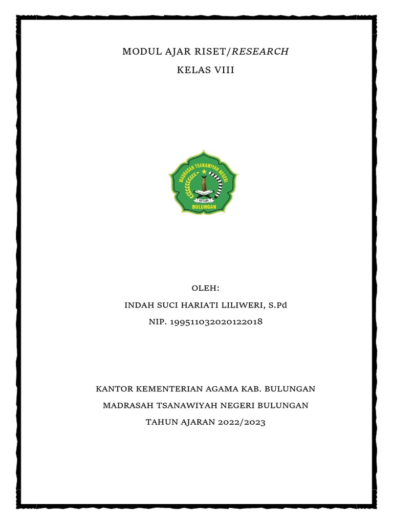 Modul Ajar Kelas 8 Pdf