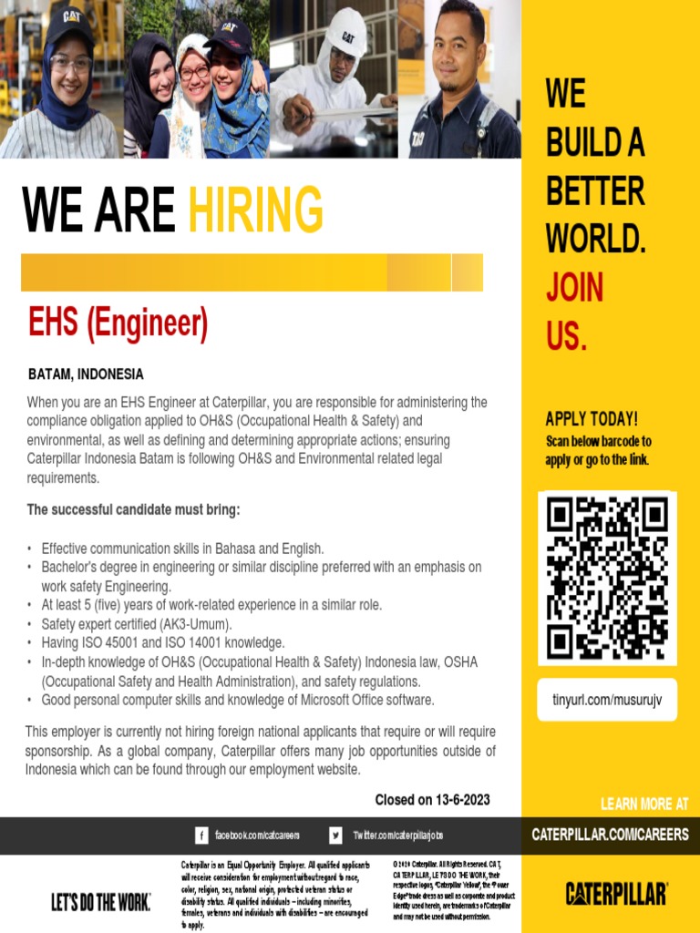 Ehs Engineer 1685433412 Pdf Occupational Safety And Health Safety