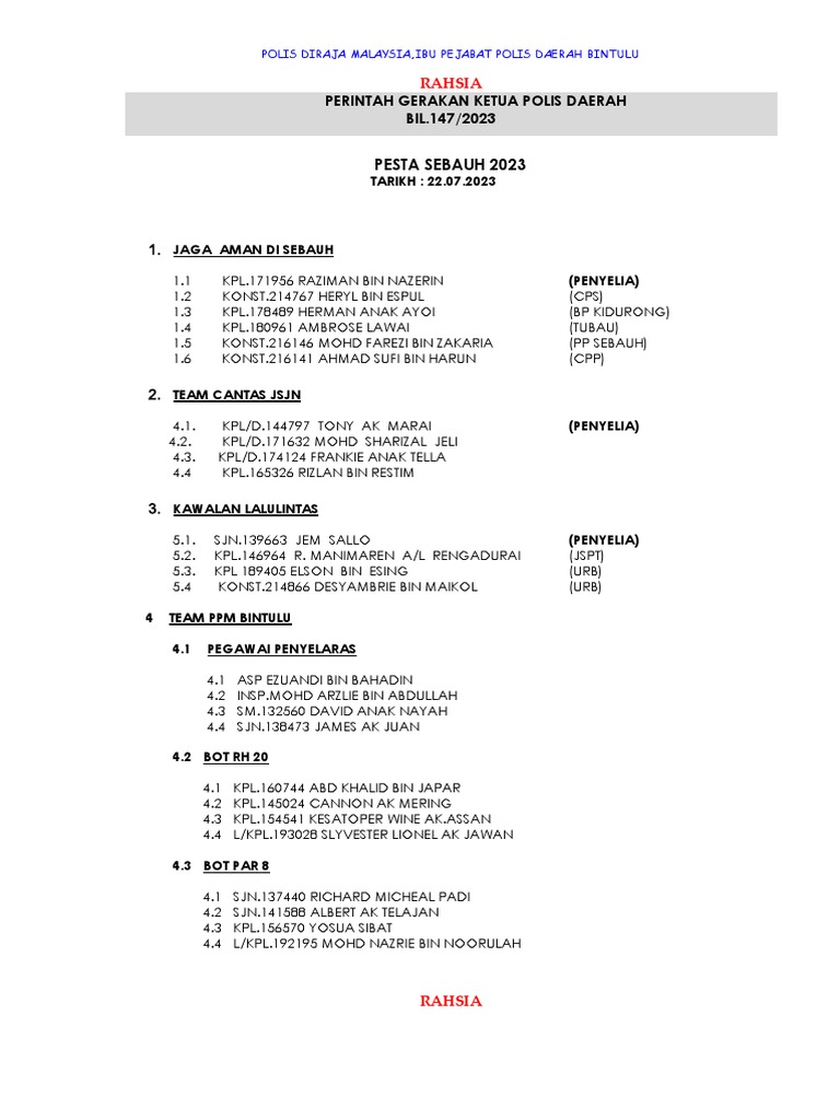 Pesta Sebauh 22 & 23072023-1 | PDF