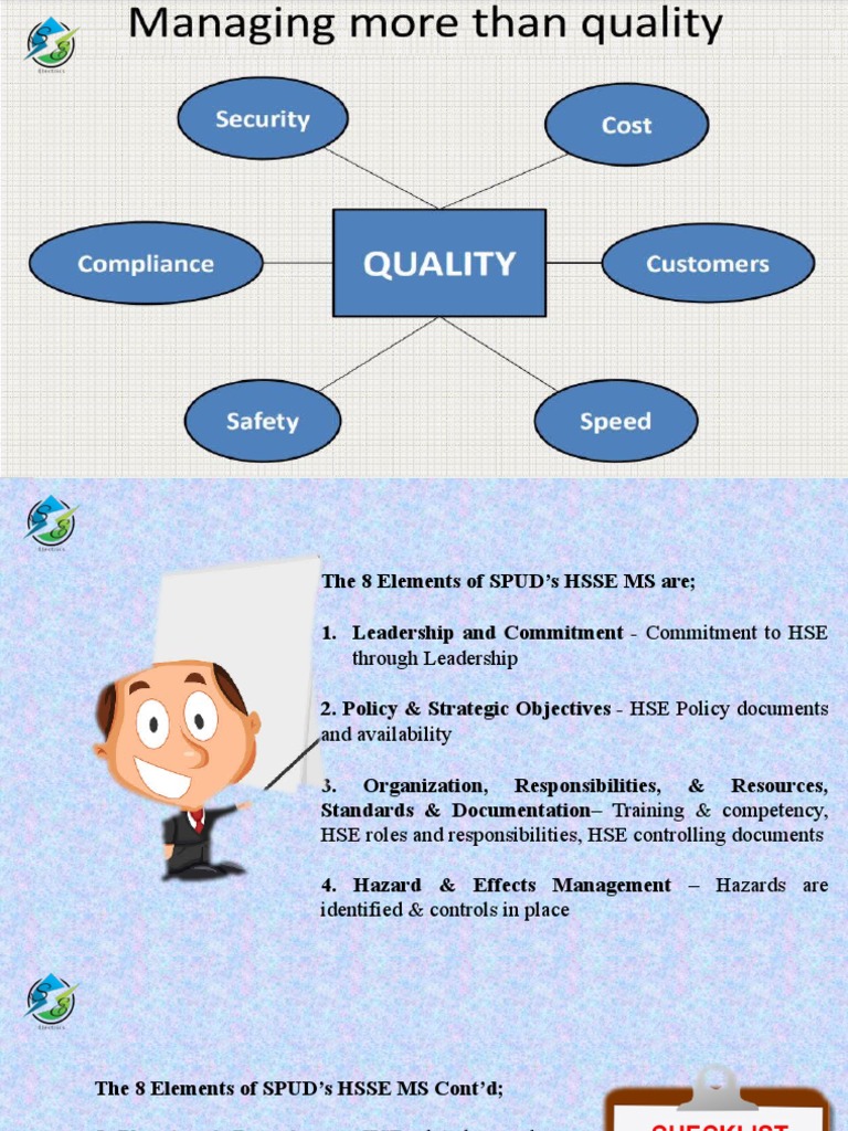 Elements of Hsse Ms - Sample | PDF | Leadership | Audit