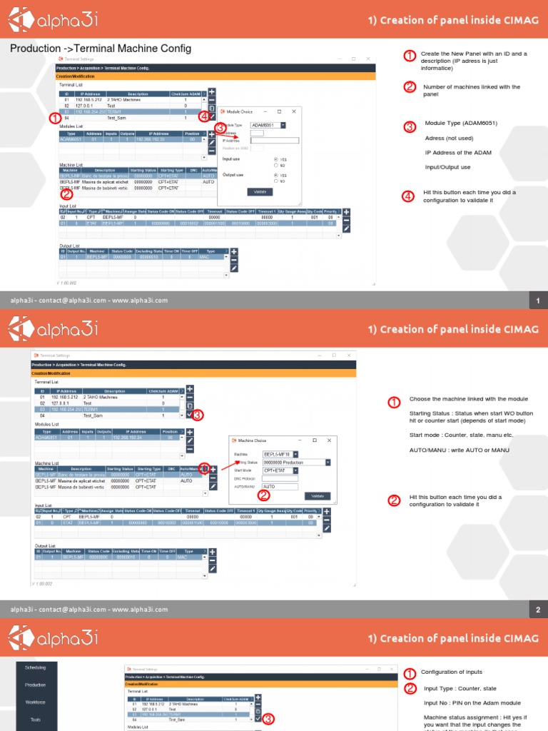 PANEL PC - Configuration Training | PDF | Parameter (Computer ...