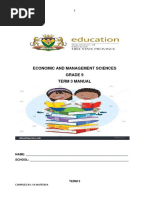 Grade 9 GEC MST Integrated Project Learners Workbook | PDF | Electrical ...