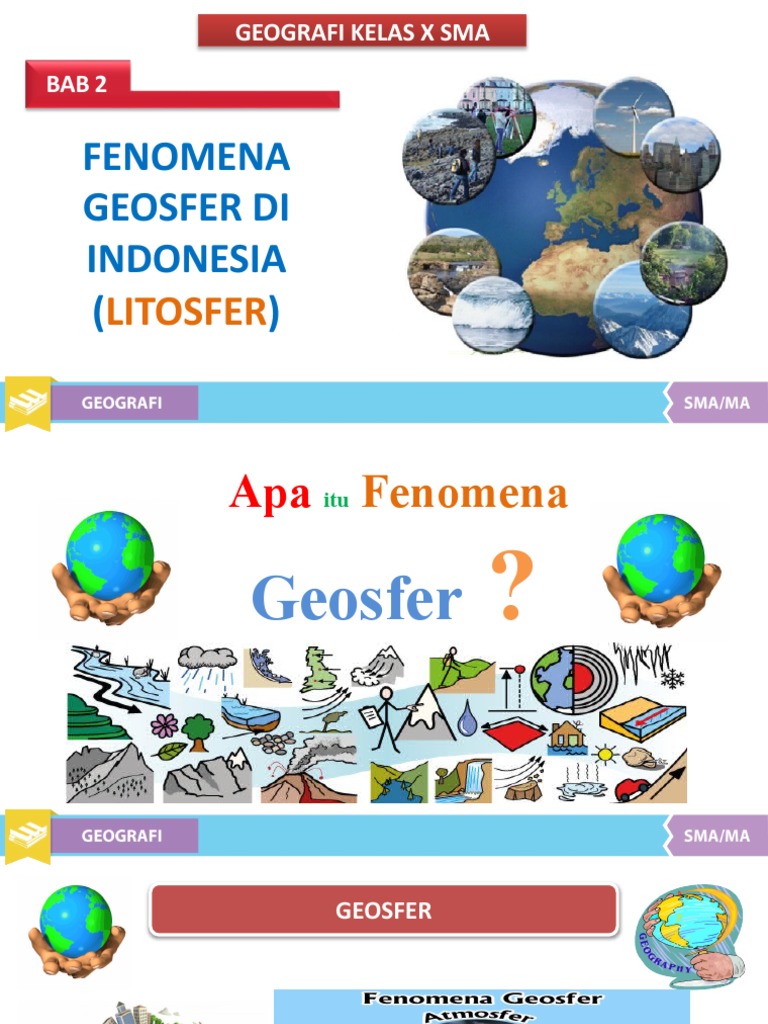 Fenomena Geosfer Di Indonesia (Litosfer) - Siswa | PDF