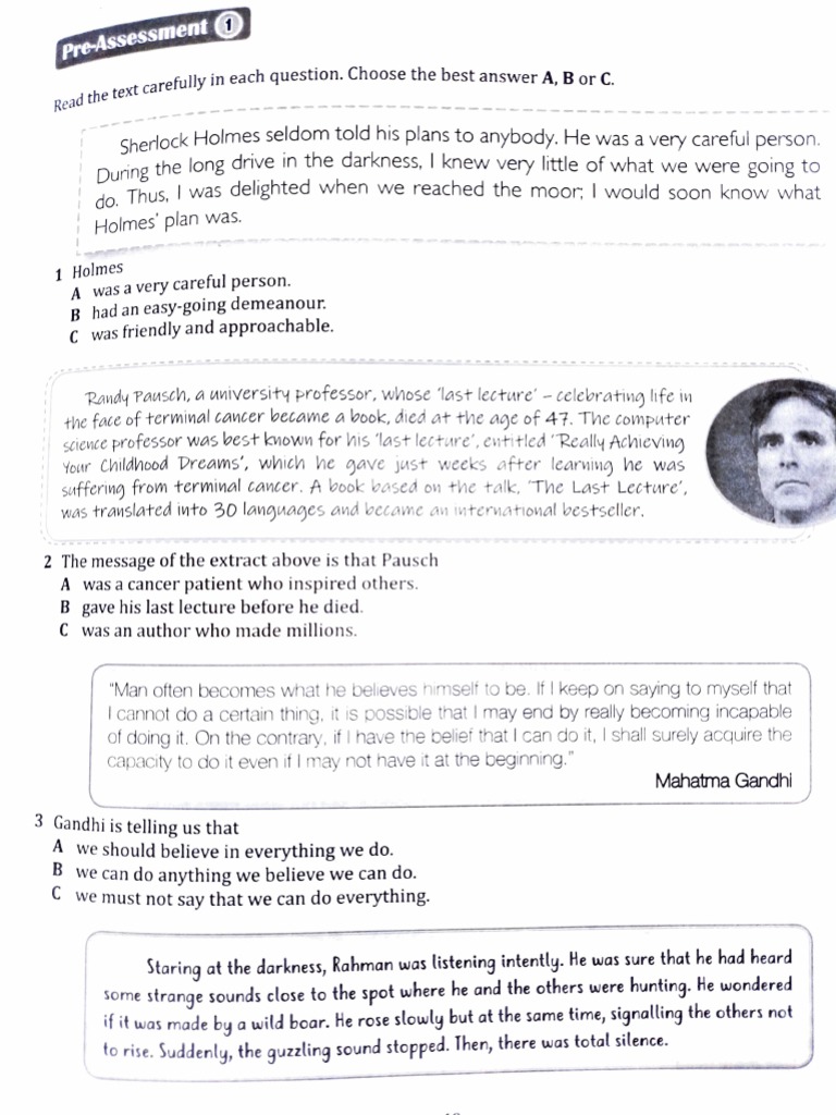 English Exercise - Unit 2 | PDF