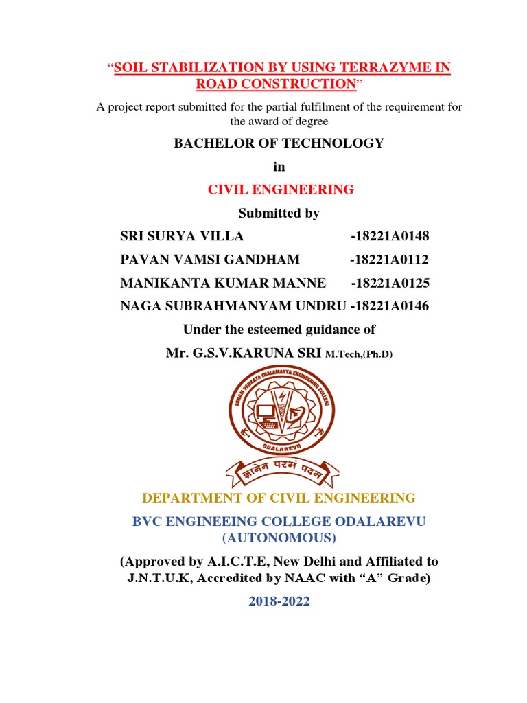 I - 6 Batch 2022 Project Report | PDF | Applied And Interdisciplinary Physics | Materials
