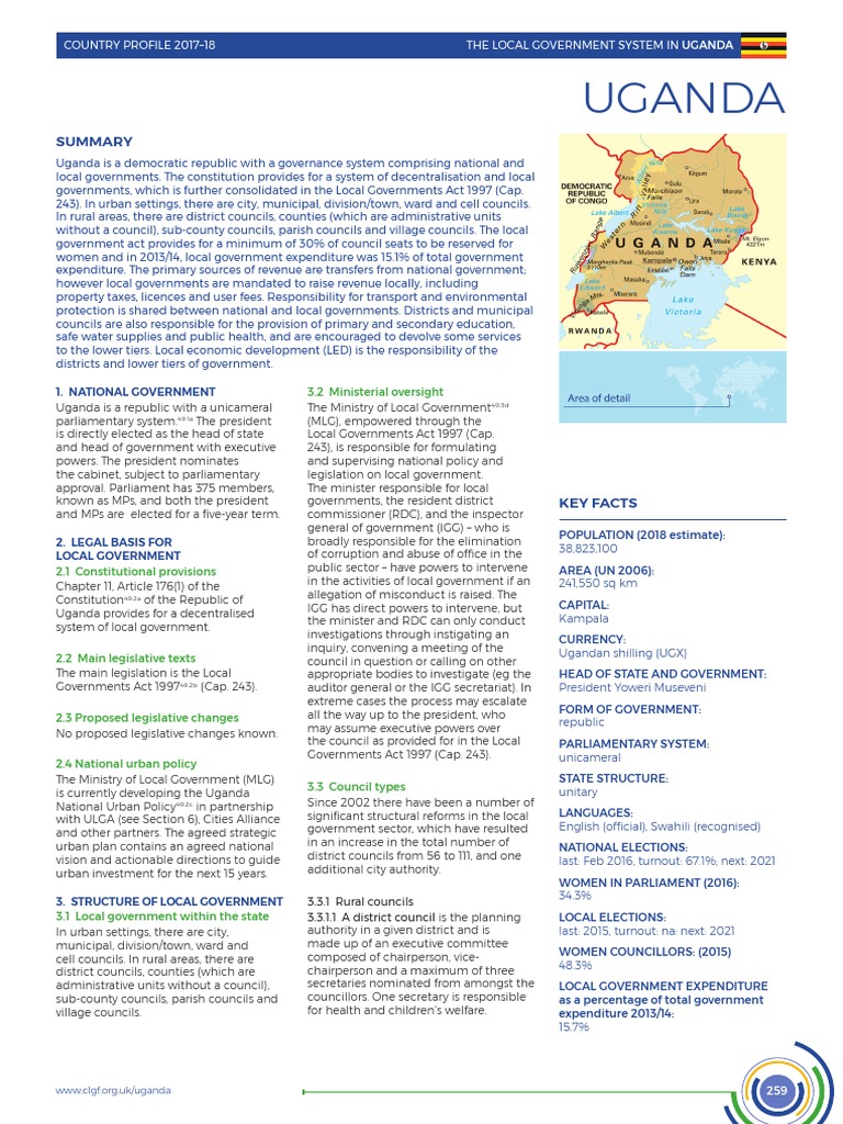 Facts About Uganda | PDF | Taxes | Uganda