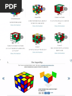Pretty Rubik S Cube Patterns With Algorithms | PDF | Recreational ...
