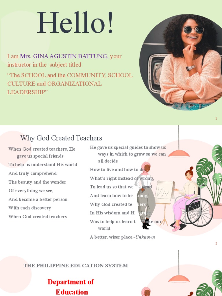 Chapter 1 The School As An Agent of Social Change | PDF | Teachers ...