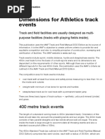 400m Running Track Dimensions & Drawings | PDF | Track And Field ...