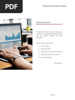 Manual de Procedimientos Excel | PDF | Point and Click | Microsoft Excel