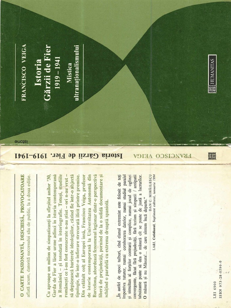 Istoria Garzii de Fier 1919-1941 by Francisco Veiga | PDF