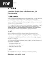 UCI BMX Track Design Guideline 2014 | PDF | Cycle Sport | Outdoor ...