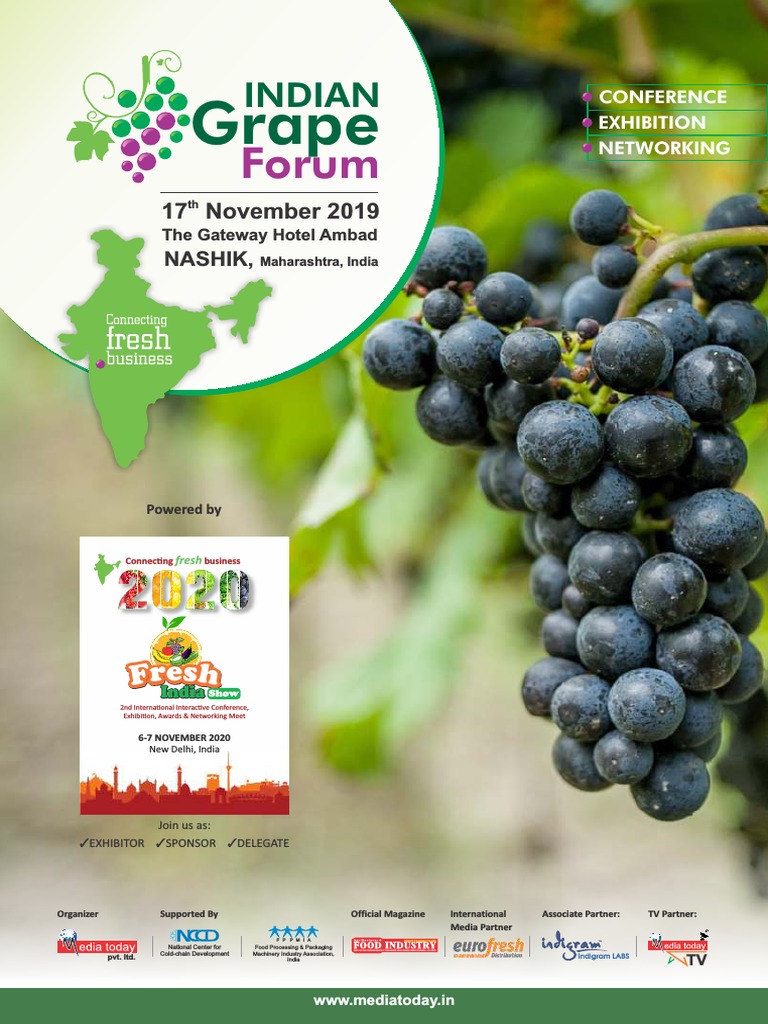 Indian Grape Forum 2019 Overview | PDF | Supply Chain | Supply Chain ...