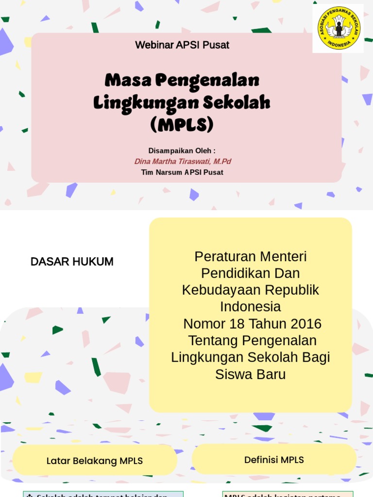 Panduan MPLS untuk Siswa Baru 2023 | PDF