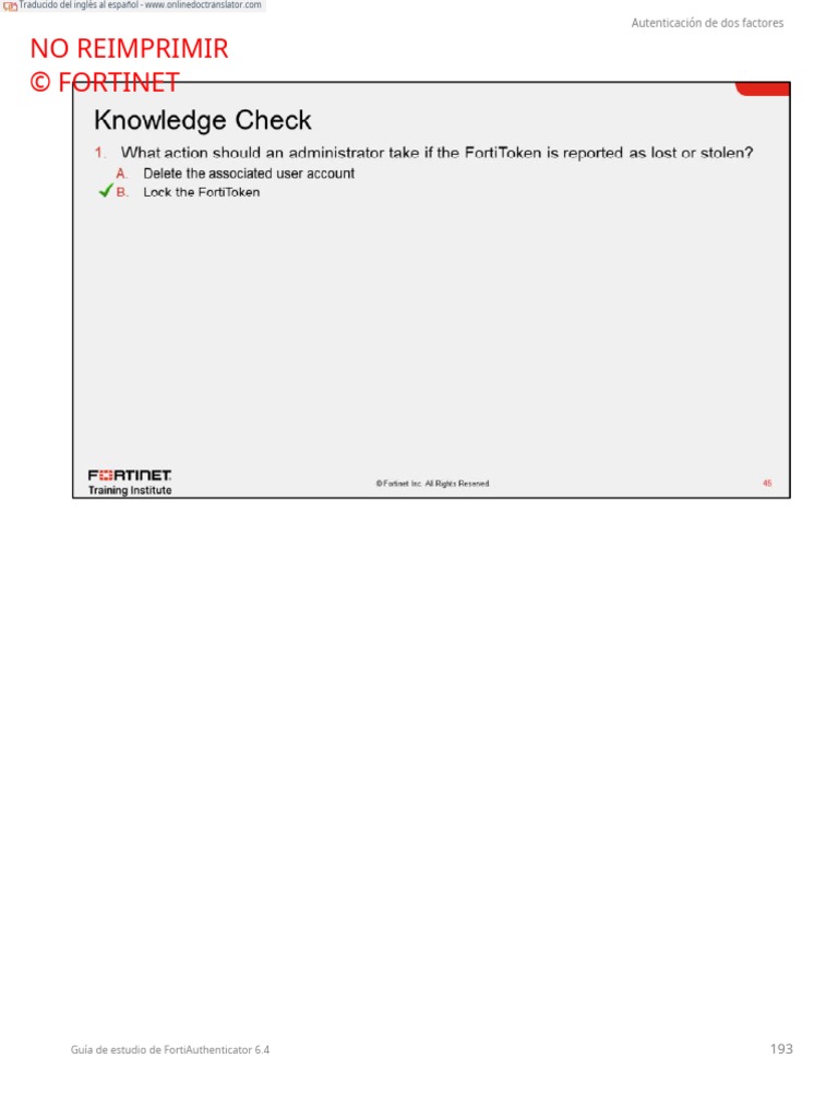 FortiAuthenticator 6.4 Parte 3 Español | PDF | Autenticación ...