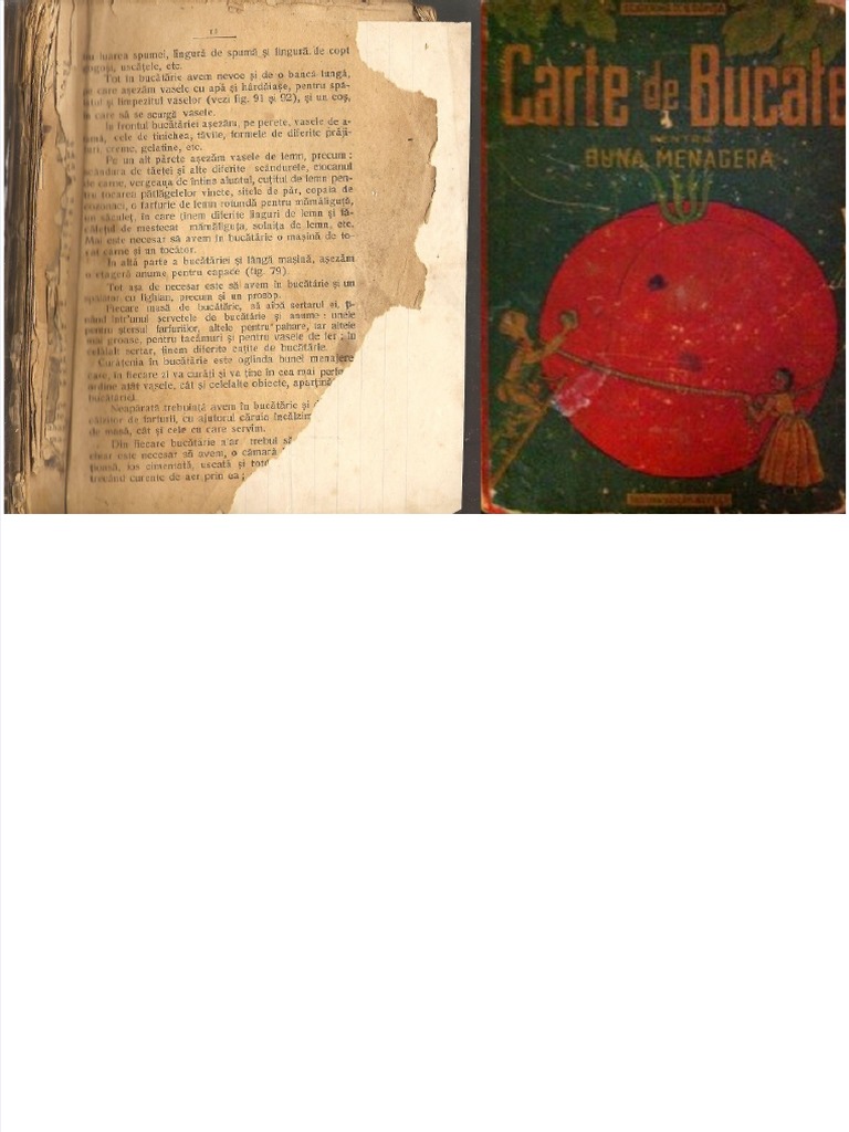 Buna Menajera Carte de Bucate 1930 | PDF