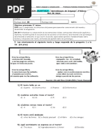 Comprension Lectora 2° | PDF