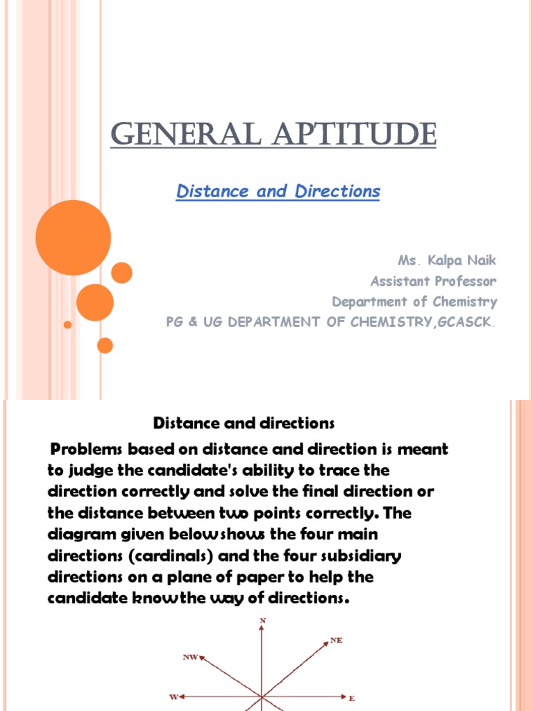 NET, SET - Distance & Directions - KALPA | PDF | Geometry