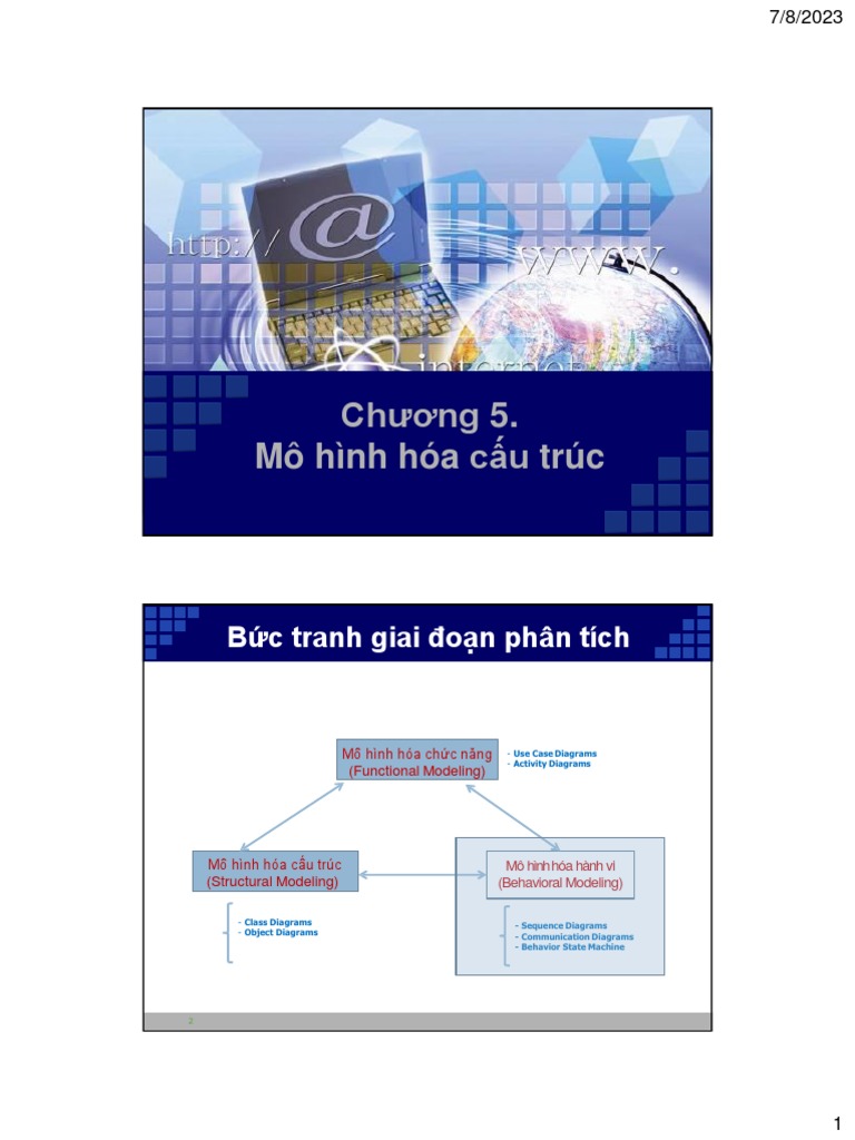 PTTK HDT - Chuong 5 - Mo Hinh Hoa Cau Truc | PDF