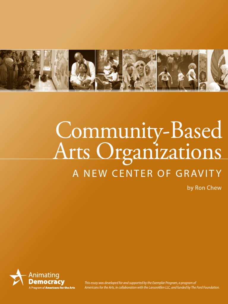 Community Arts: A New Cultural Hub | PDF | Innovation | The United States