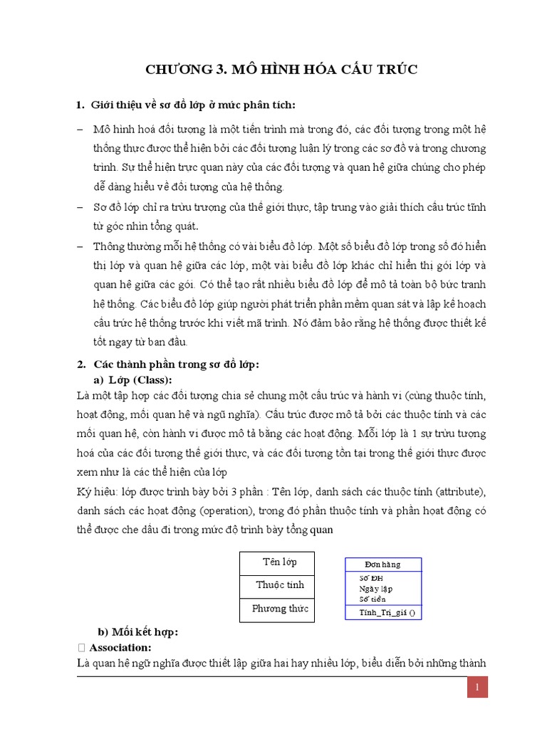PTTK HDT_Lab3_Mo hinh hoa cau truc | PDF
