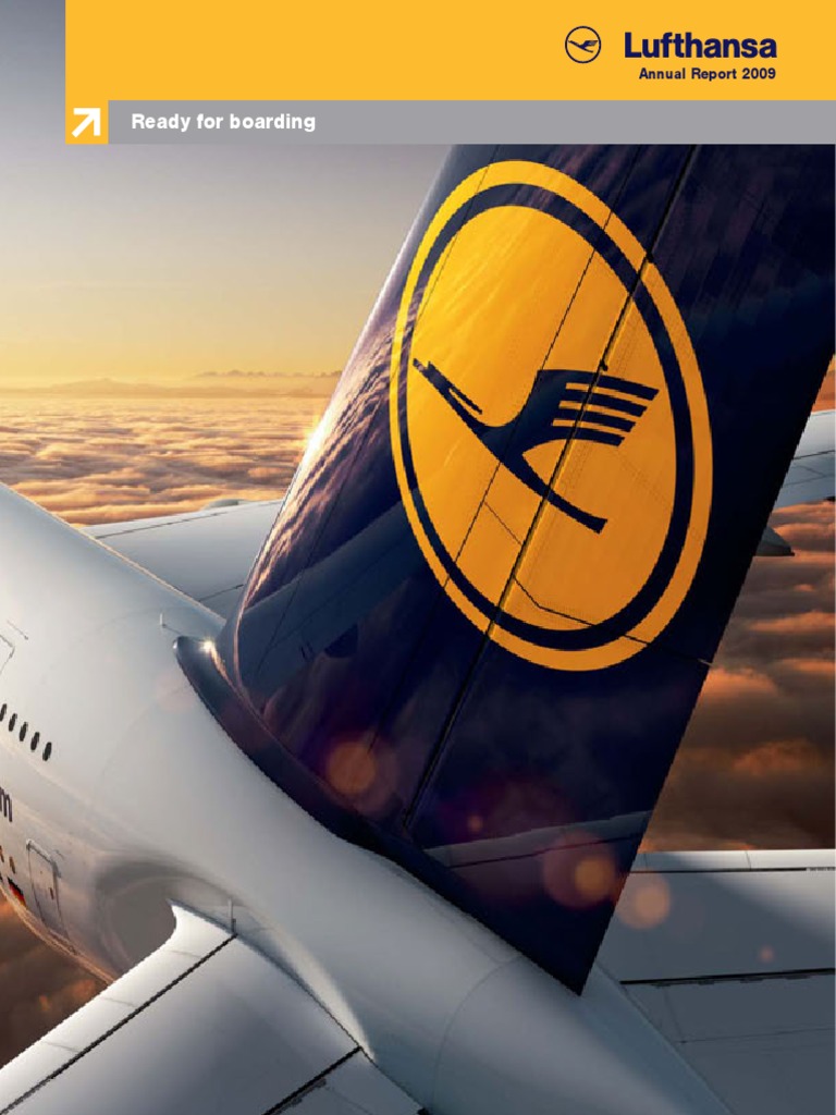 Lufthansa Report 2009 | PDF | Airlines | Balance Sheet