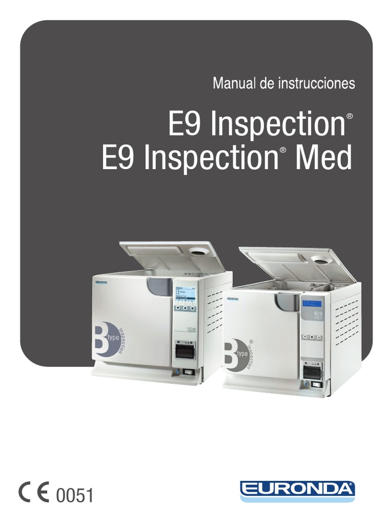 E9 - Inspection&Med Euronda | PDF | Termostato | Agua