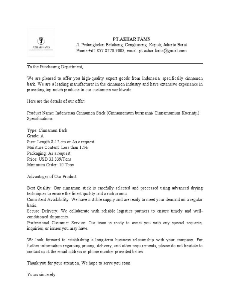 Offering Later | PDF