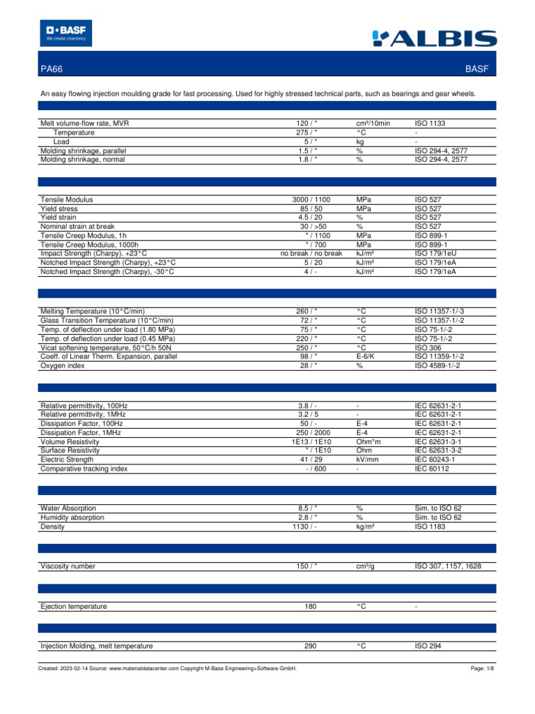 Ultramid A3 K | Download Free PDF | Ethanol | Strength Of Materials