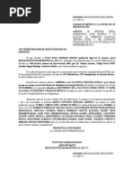 Oficio de Queja Cfe | PDF