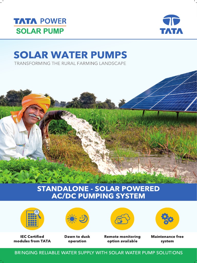 Water Pump Brochure English | PDF