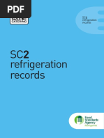 Chiller Temperature Record Sheet - Format | PDF