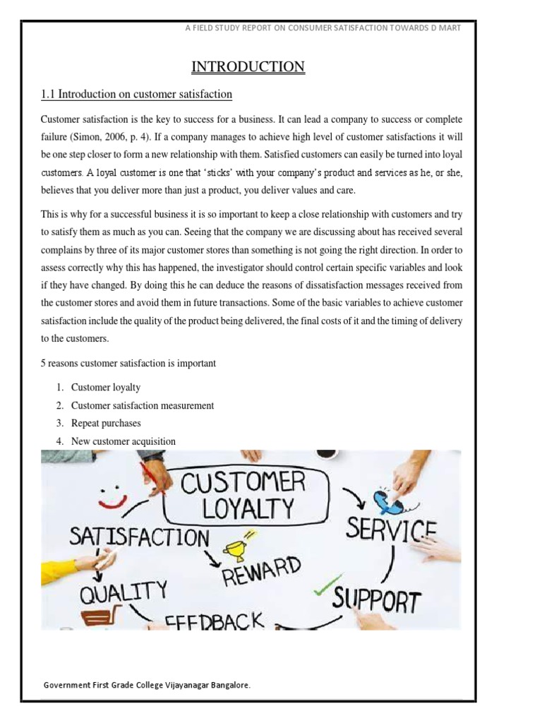 D Mart 2 | PDF | Methodology | Customer