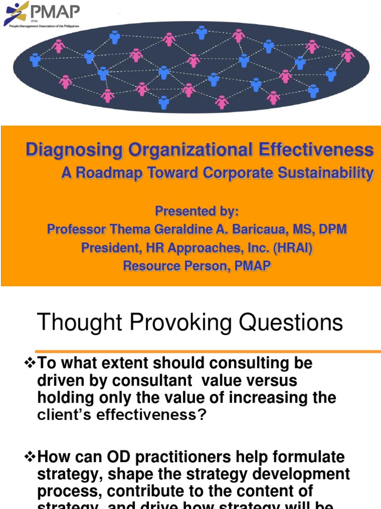 OD Diagnosing Organizational Effectiveness Tools | PDF | Strategic ...