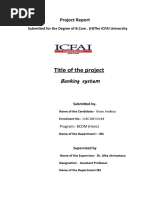 ICBS: Integrated Banking System Overview | PDF | Cheque | Credit