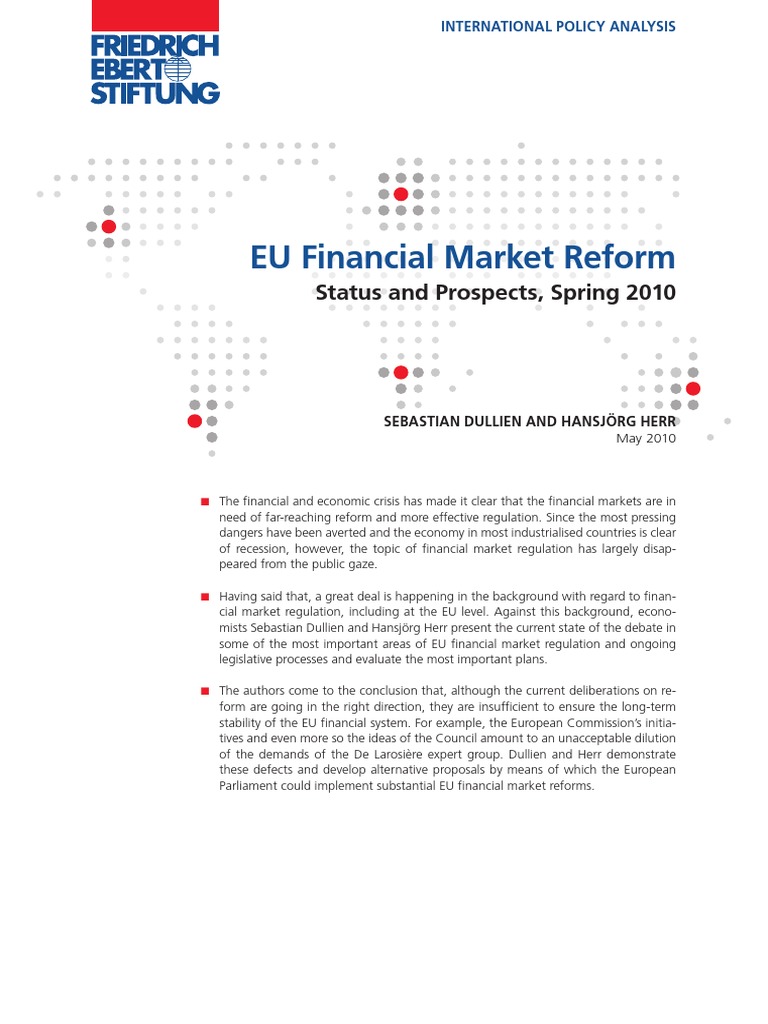 EU Financial Market Reform | PDF | Derivative (Finance) | Credit ...
