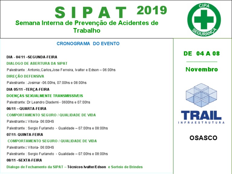 CRONOGRAMA SIPAT -2019 (2) | PDF