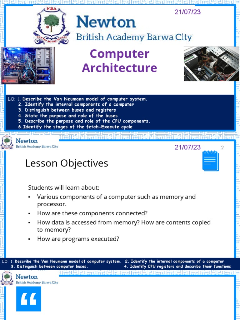 Understanding Computer Architecture | PDF | Central Processing Unit | Computer Data Storage