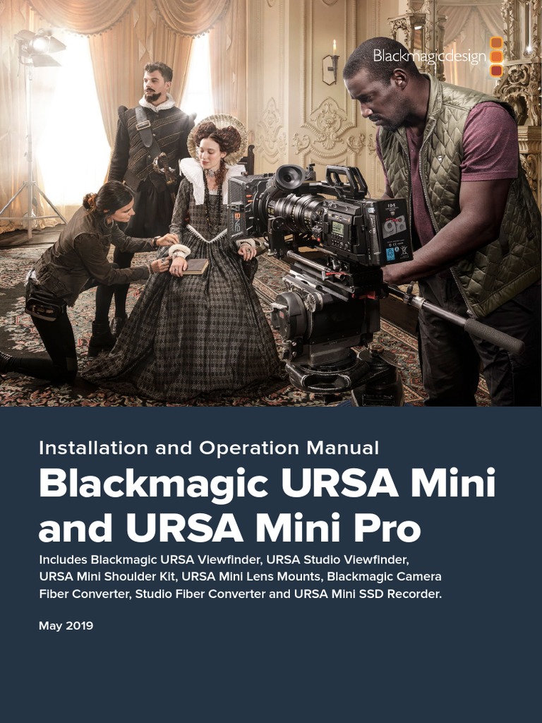 Black Magic Ursa Mini Manual | PDF | Camera Lens | Computing