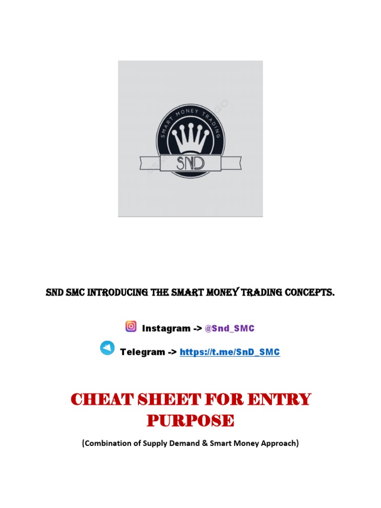 SND SMC Cheat Sheet | PDF