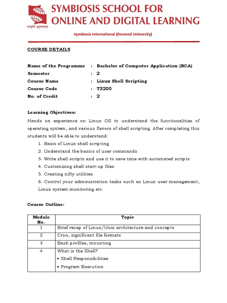 5 Linux Shell Scripting Pdf Shell Computing Scripting Language